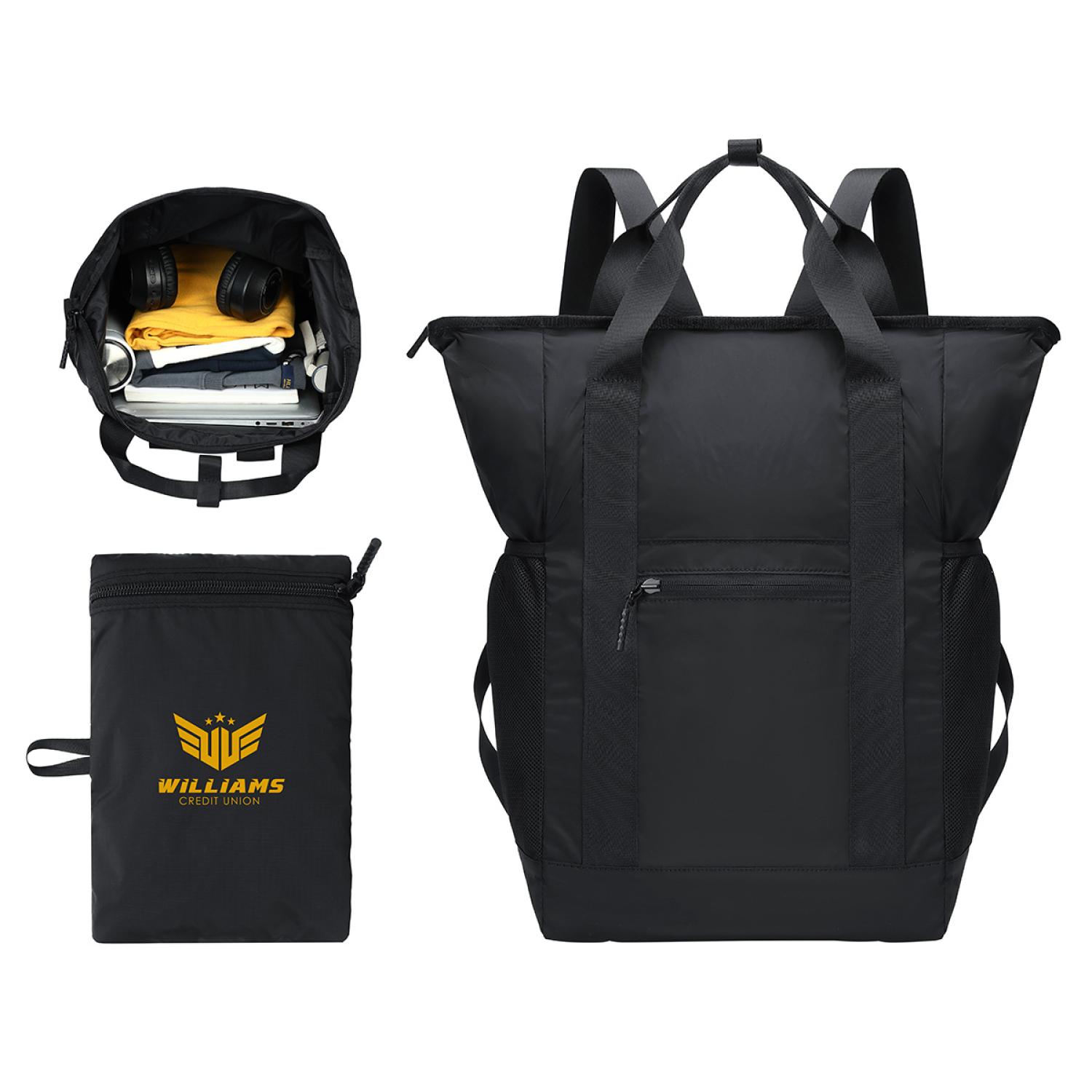 AeroLOFT® Voyager Foldable Backpack – AeroLOFT Merch